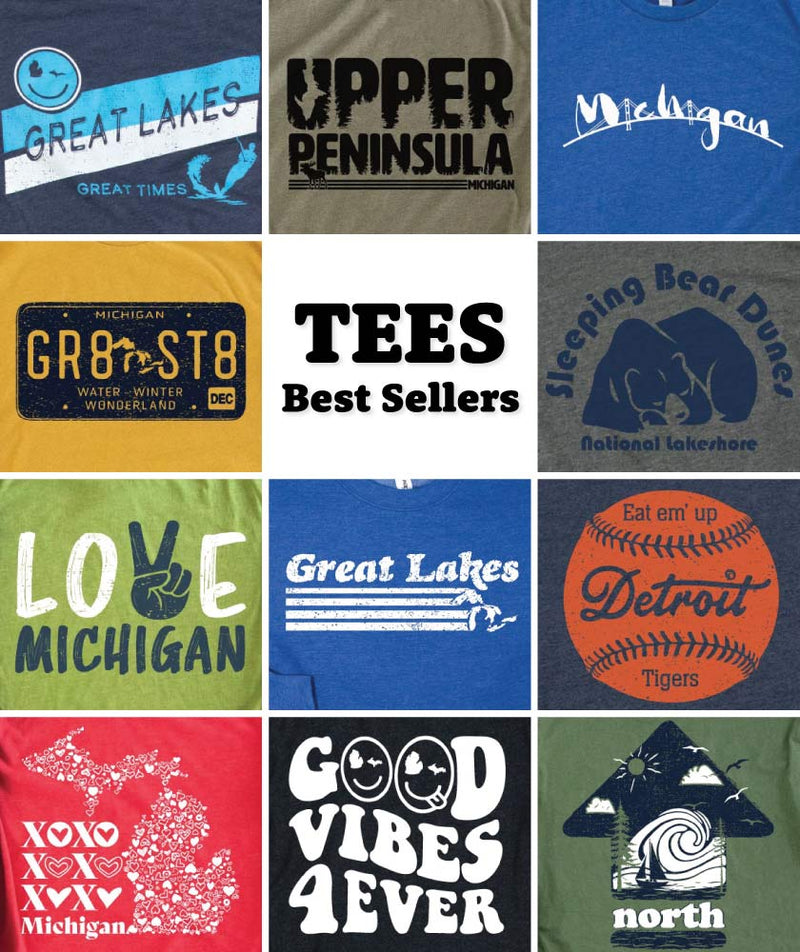 Michigan Vibes - Michigan Clothing - Michigan Screen Printing