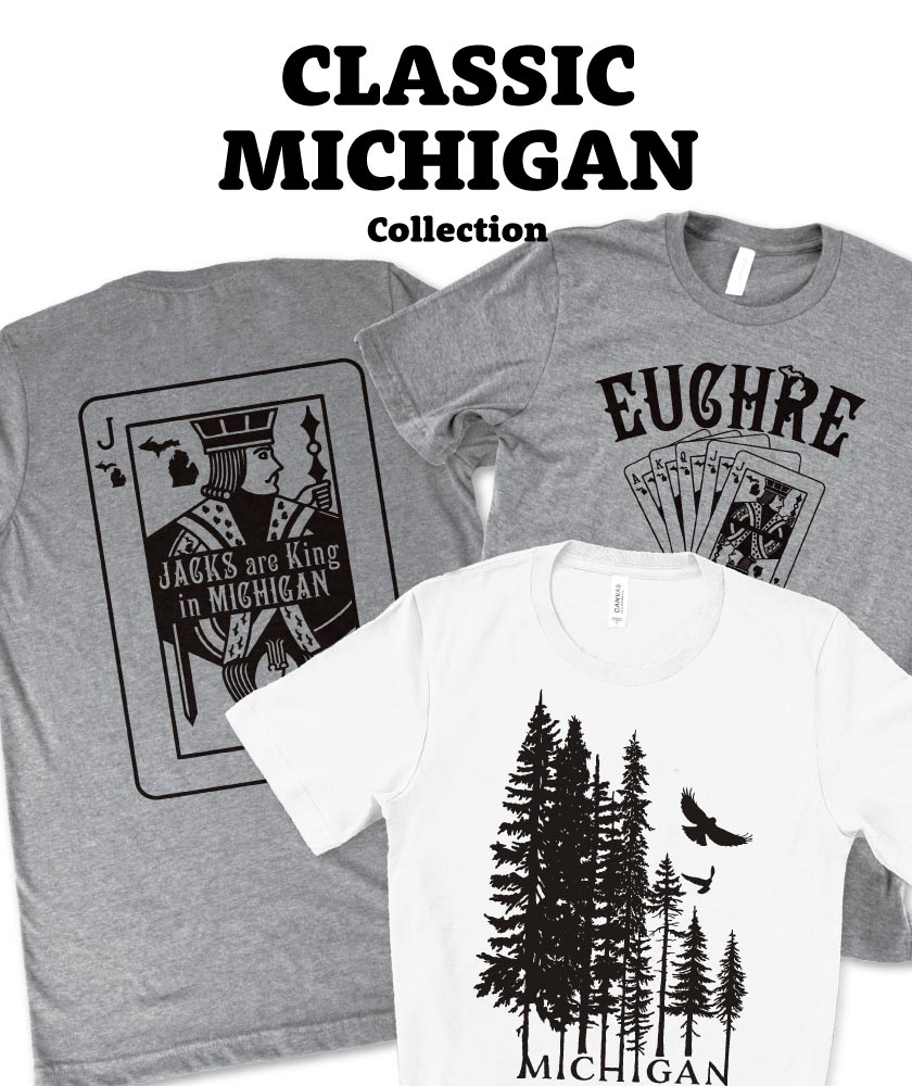 Michigan Vibes - Michigan Clothing - Michigan Screen Printing